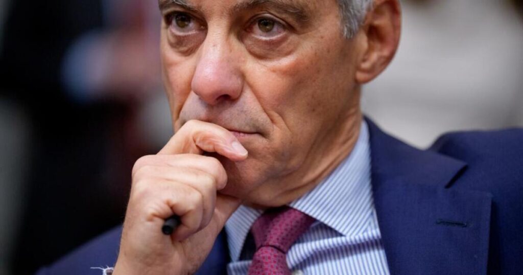 Rahm Emanuel Contemplates Presidential Run in 2028, No Official ...